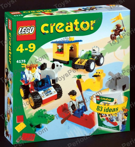 LEGO 4175 Adventures with Max and Tina Set Parts List