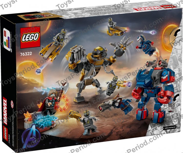 LEGO 76322 Avengers: Endgame Thor vs. Chitauri Set from 2025 | LEGO ...