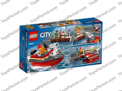 LEGO 60213 Dock Side Fire Set Parts List