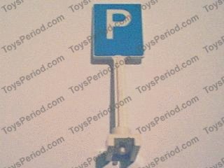 LEGO Sets with Part 675px1 Road Sign Square-Tall with Parking 'P' Pattern