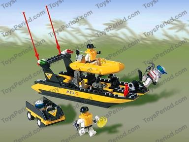 LEGO 6451 River Response Instructions and Parts List
