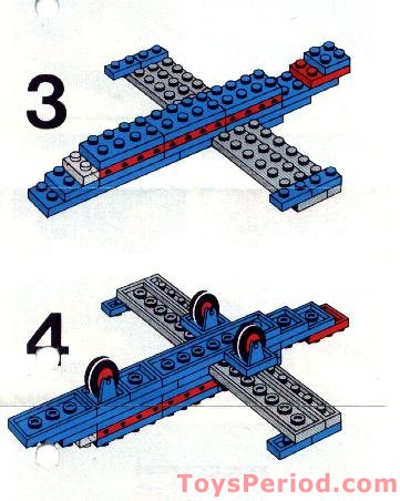 LEGO 657-1 Executive Jet Instructions and Parts List