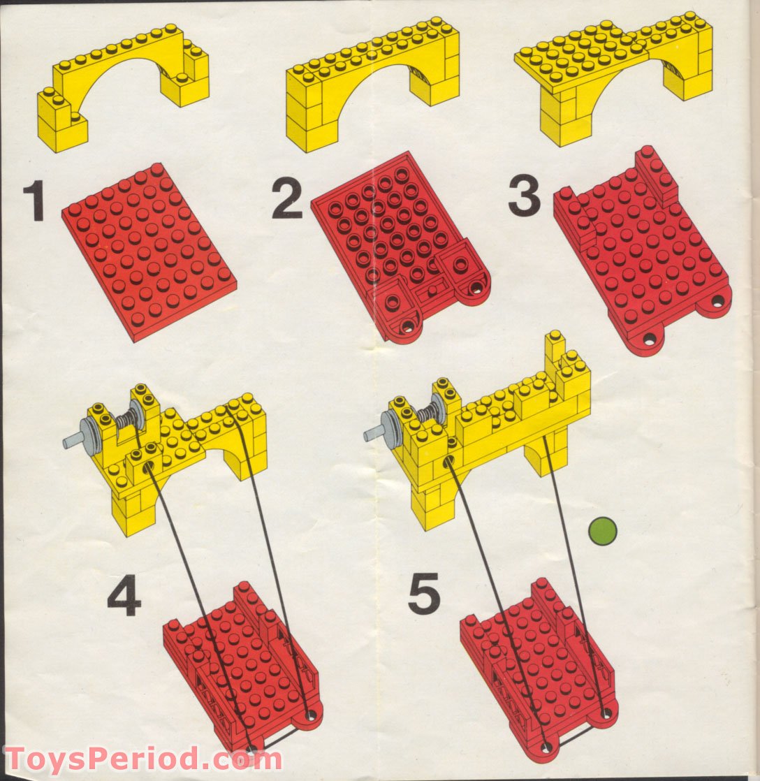 LEGO 375-2 Castle Instructions and Parts List