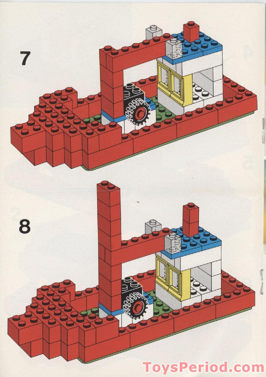 LEGO 533-1 Universal Building Set Instructions and Parts List
