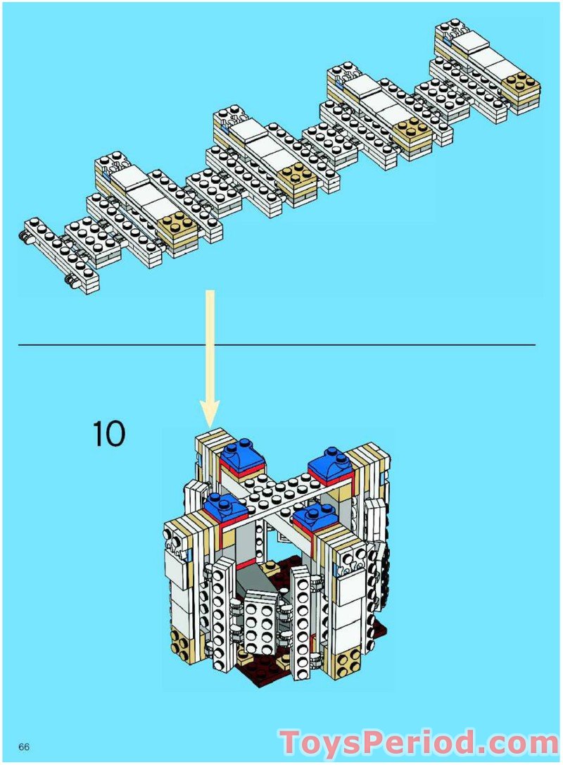 LEGO 10189 Taj Mahal Instructions and Parts List