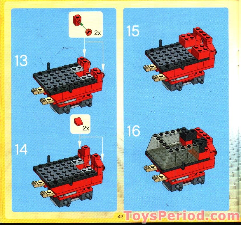 LEGO 4883 Gear Grinders Instructions and Parts List