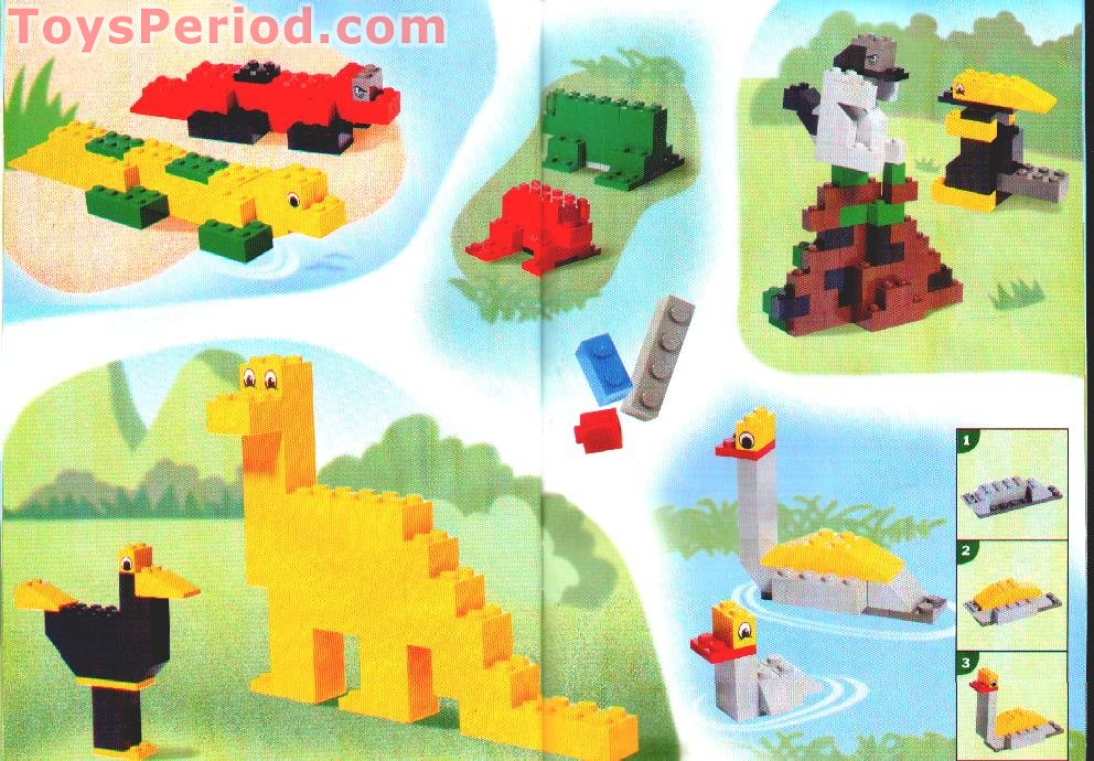LEGO 4107 Build Your Dreams Instructions and Parts List