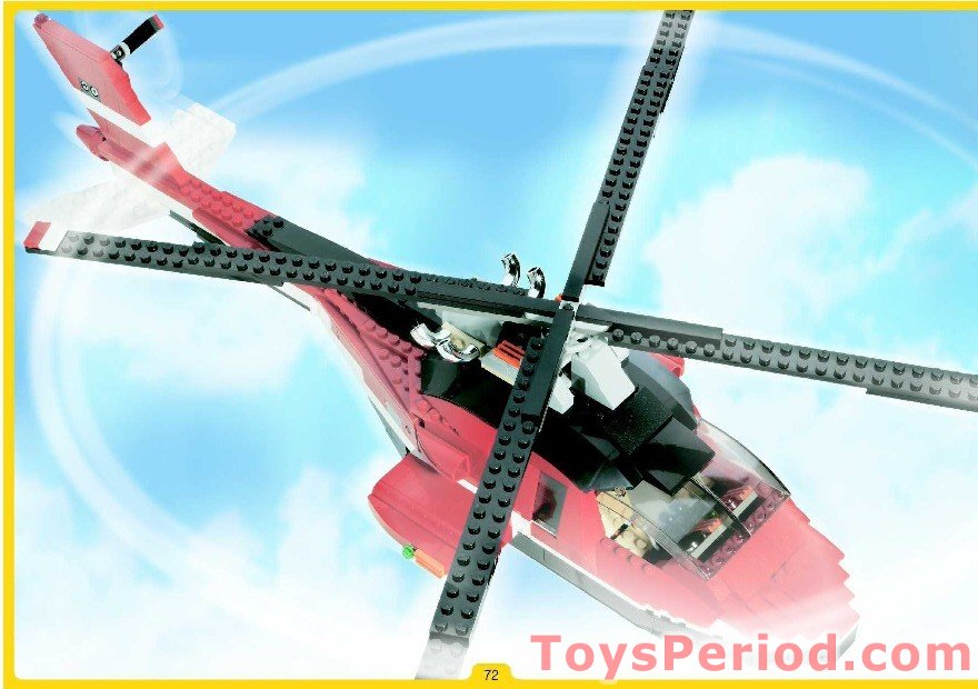 LEGO 4403 Air Blazers Instructions and Parts List