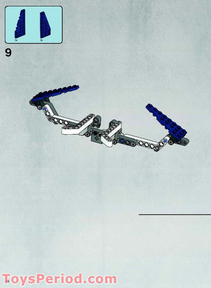 LEGO 7661 Jedi Starfighter with Hyperdrive Booster Ring Instructions ...