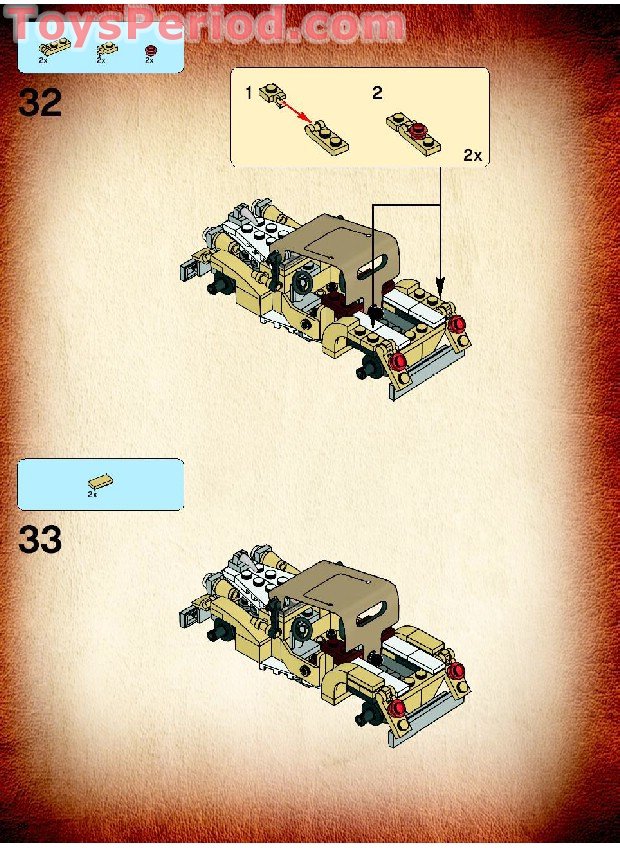 LEGO 7682 Shanghai Chase Instructions and Parts List