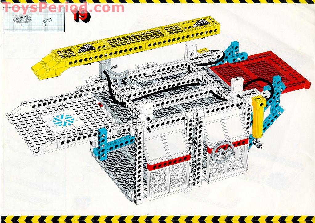 LEGO 8680 Arctic Rescue Base Instructions and Parts List