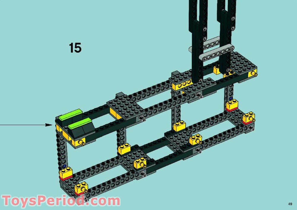 LEGO 8108 Mobile Devastator Instructions and Parts List