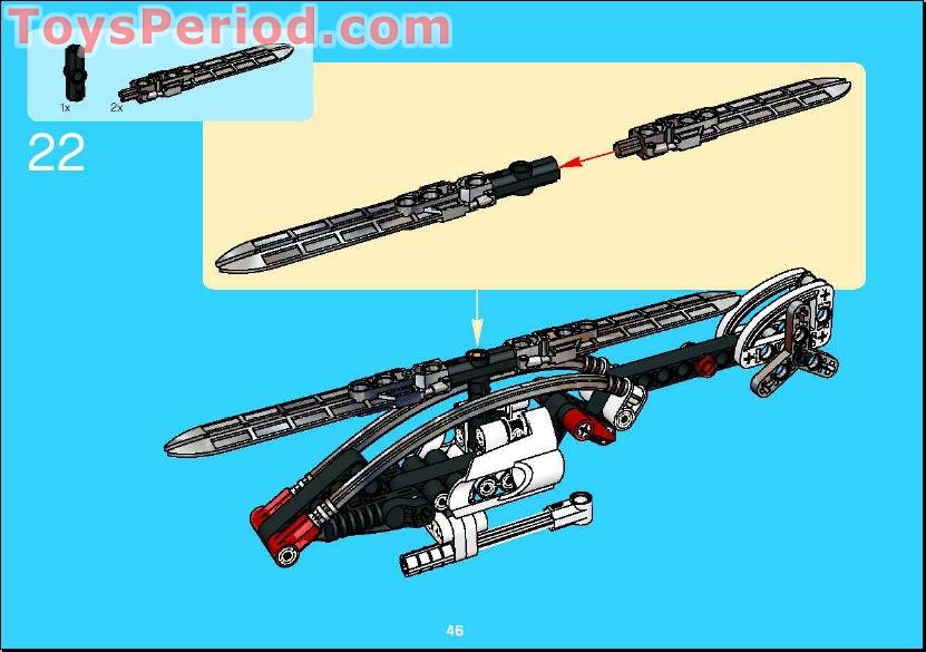 LEGO 8433 Cool Movers Instructions and Parts List