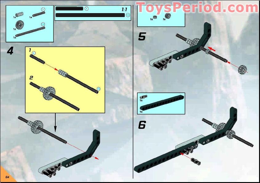 LEGO 8472 Street 'n' Mud Racer Instructions and Parts List