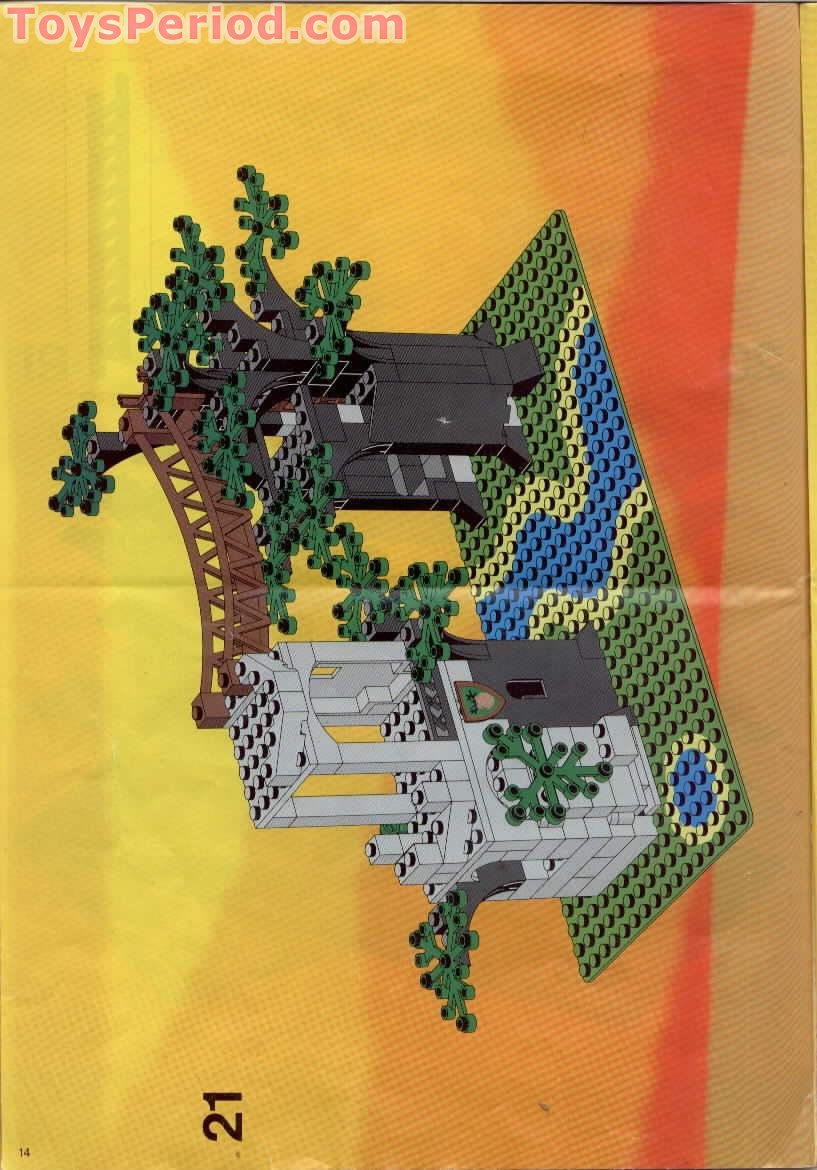 LEGO 6071 Forestmen's Crossing Instructions and Parts List