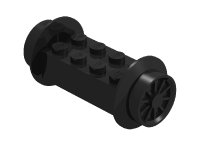 LEGO Sets with Part 4180c02 Brick Specialty 2 x 4 Modified Wheel Holder ...