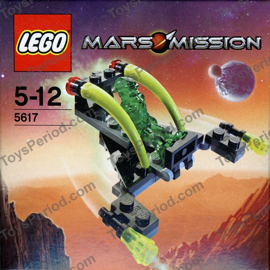 LEGO 5617 Alien Jet Instructions and Parts List