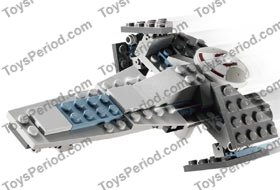 LEGO 4493 Mini Sith Infiltrator Instructions and Parts List