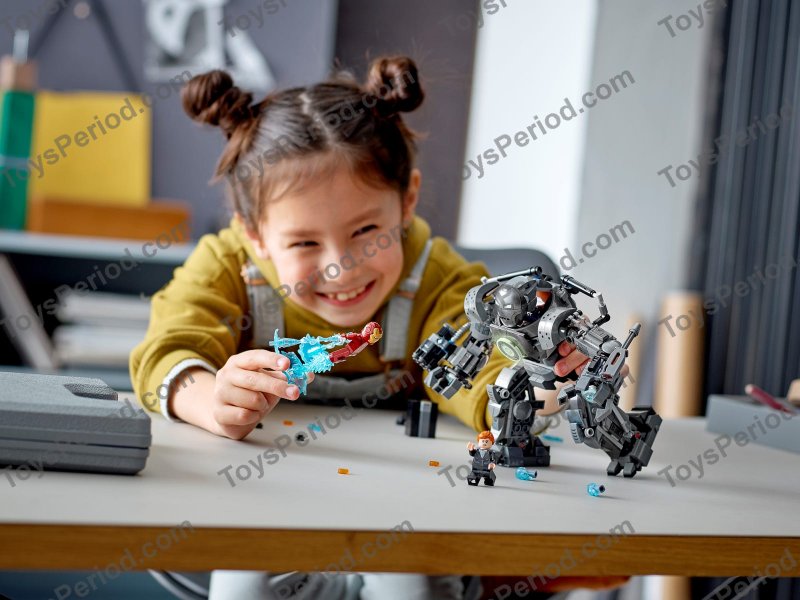 LEGO 76190 Iron Man: Iron Monger Mayhem Set Parts List