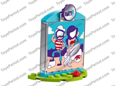 LEGO 41129 Amusement Park Hot Dog Van Set Parts List