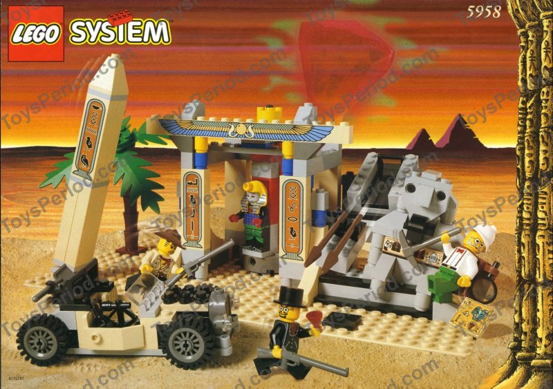 Adventurers Sets - LEGO 5958 Mummy's Tomb Egyptian Desert Adventurers ...