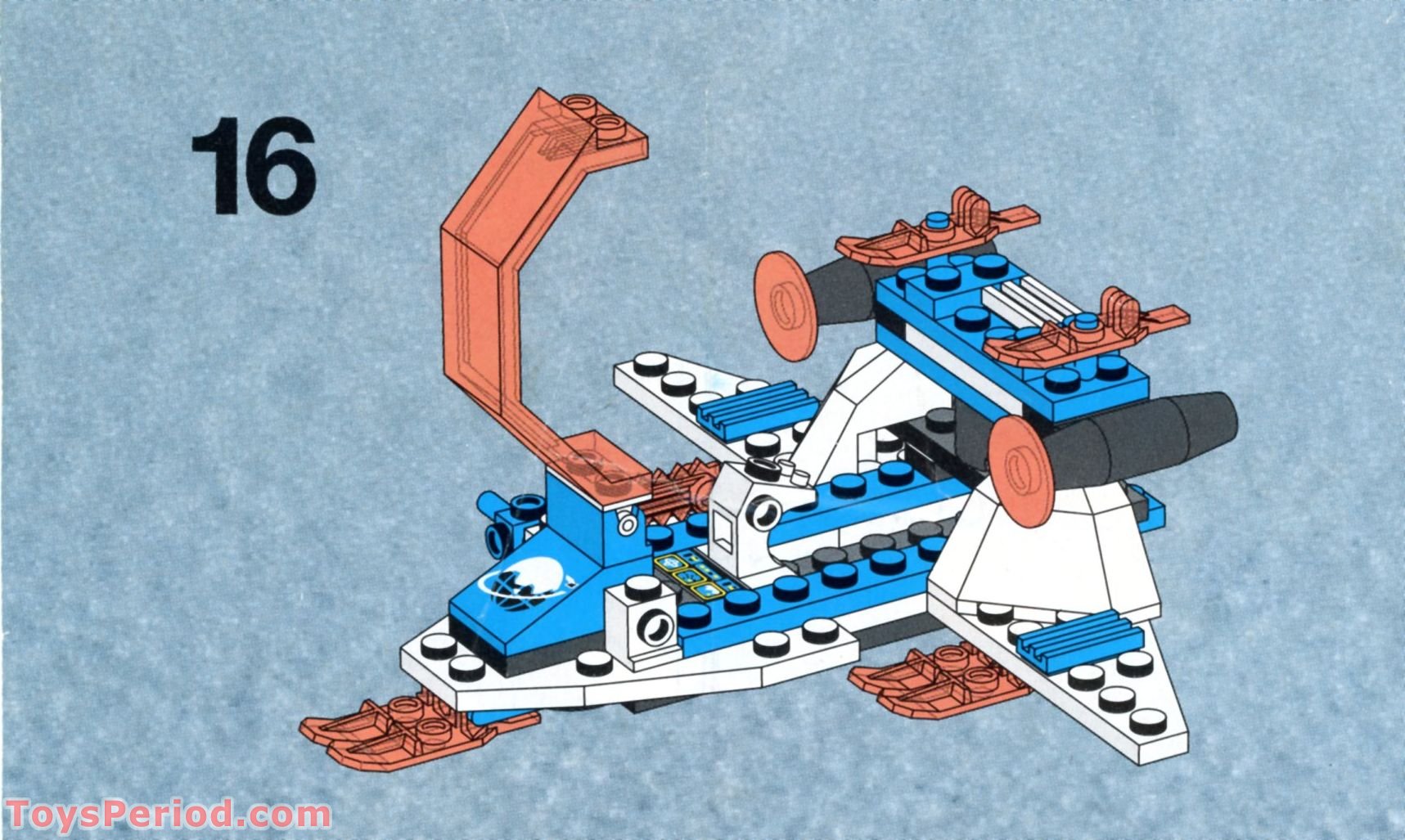 LEGO 6879 Blizzard Baron Instructions and Parts List