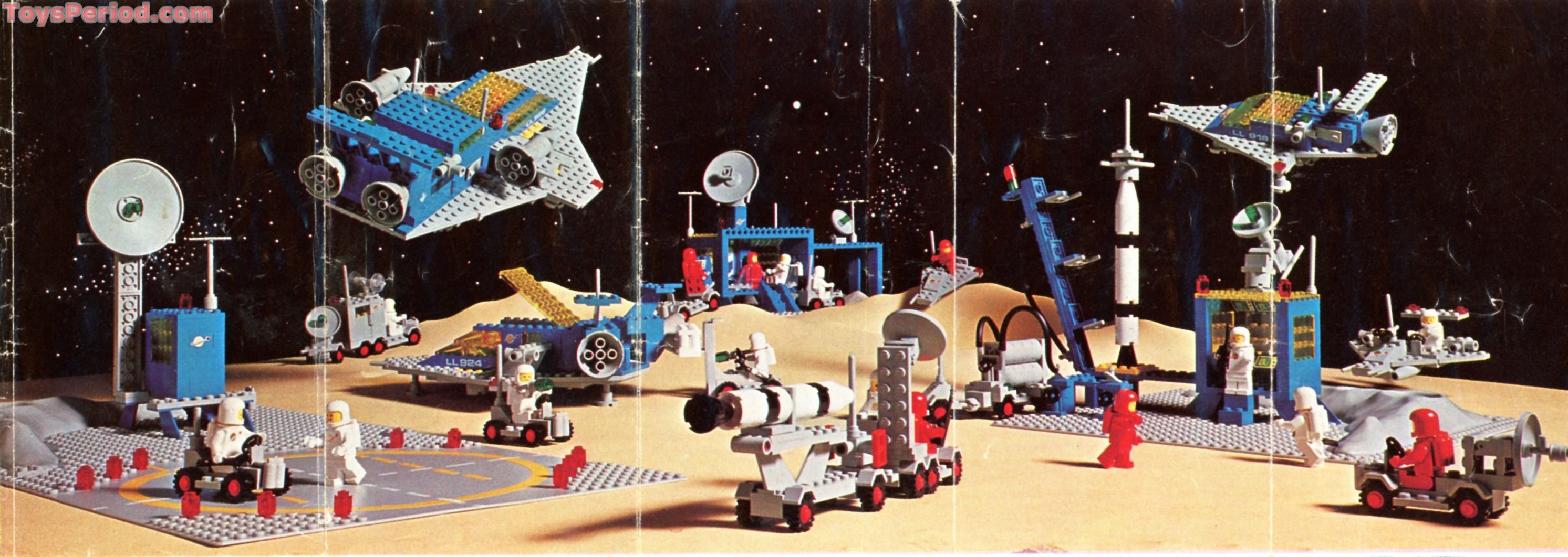 LEGO 886 Space Buggy Instructions and Parts List