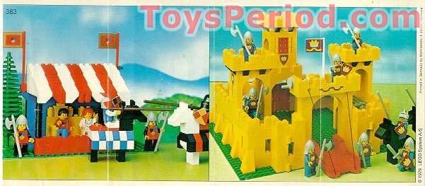 LEGO 677 Knight's Procession Instructions and Parts List
