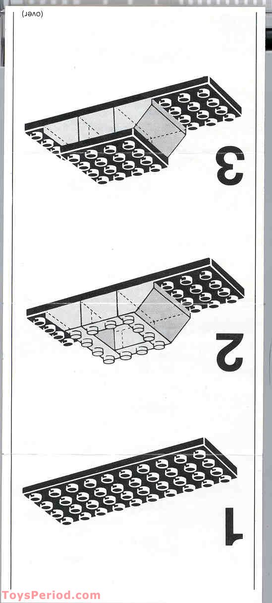 LEGO 420-1 Police Car Instructions and Parts List