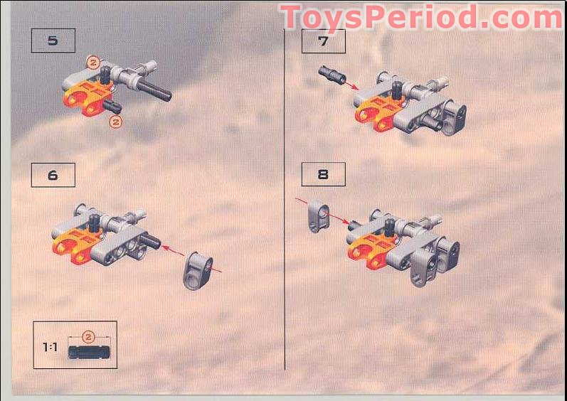 LEGO 10023 Bionicle Master Builder Set Instructions and Parts List