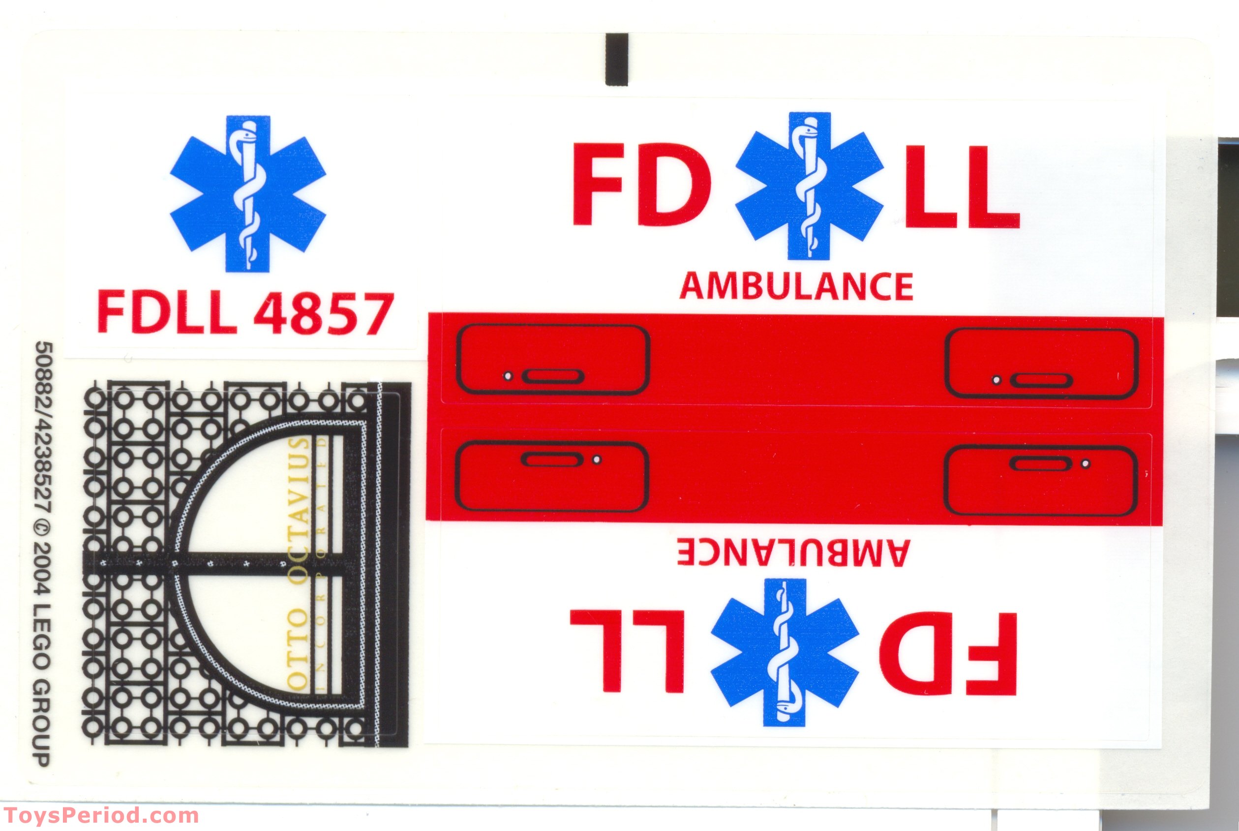 LEGO 4857 Doc Ock's Fusion Lab Instructions and Parts List