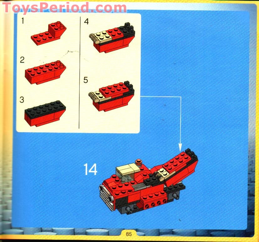 LEGO 4883 Gear Grinders Instructions and Parts List