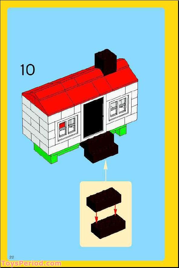 LEGO 5482 Ultimate House Building Set Instructions and Parts List