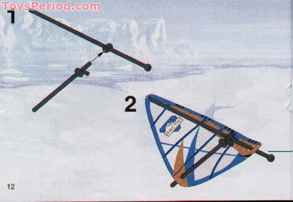 LEGO 6579 Ice Surfer Instructions and Parts List