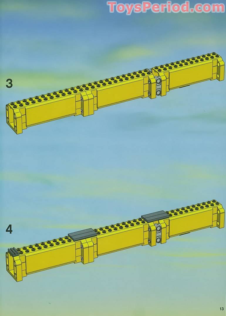 LEGO 7249 XXL Mobile Crane Instructions and Parts List