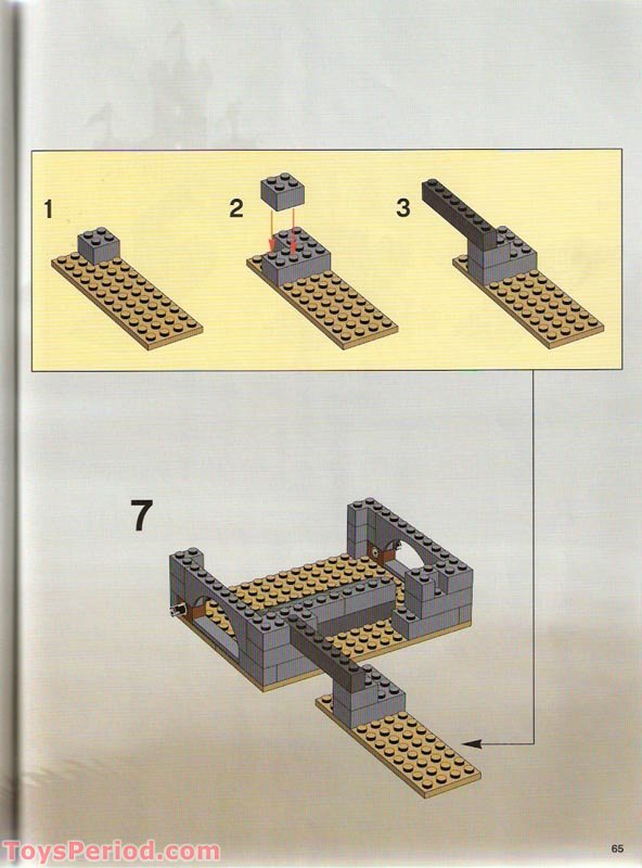 LEGO 8877 Vladek's Dark Fortress Instructions and Parts List