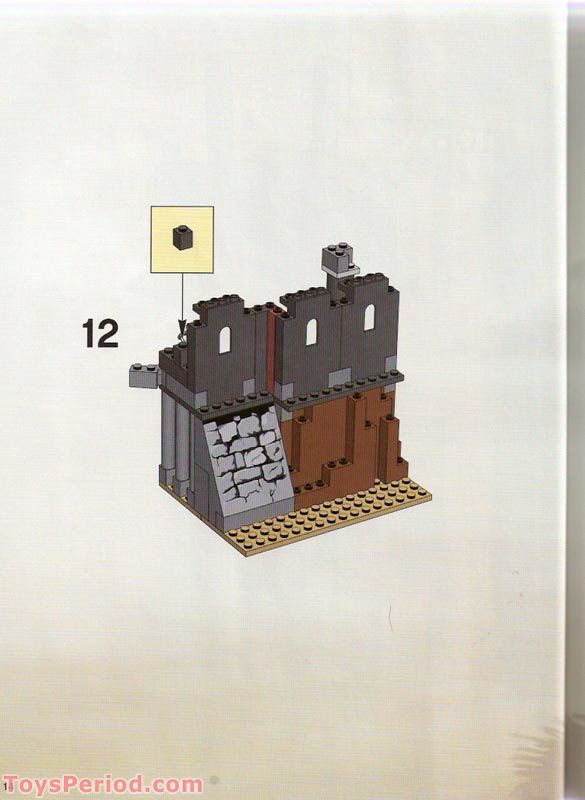 LEGO 8877 Vladek's Dark Fortress Instructions and Parts List