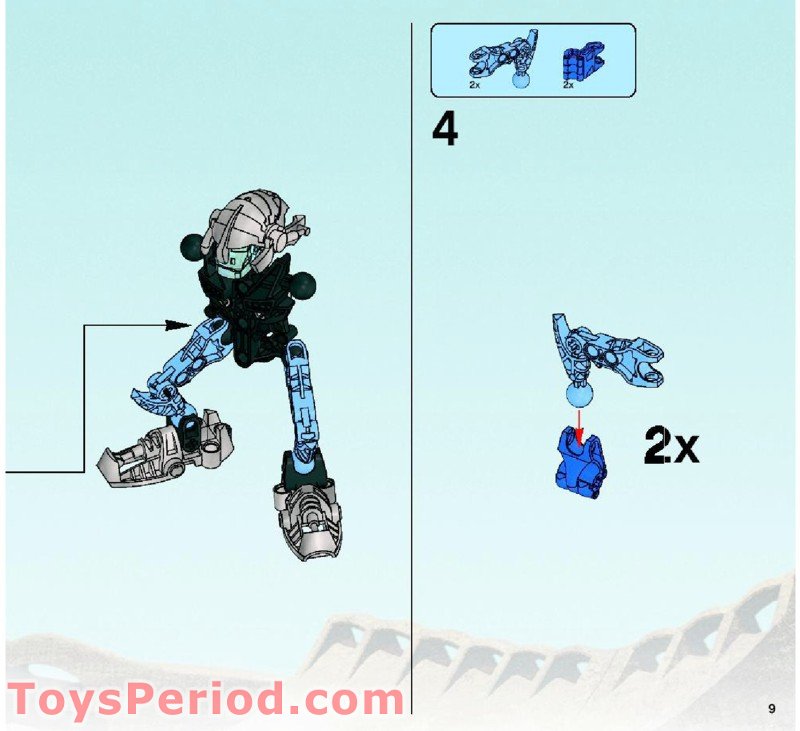 LEGO 8993 Kaxium V3 Instructions and Parts List