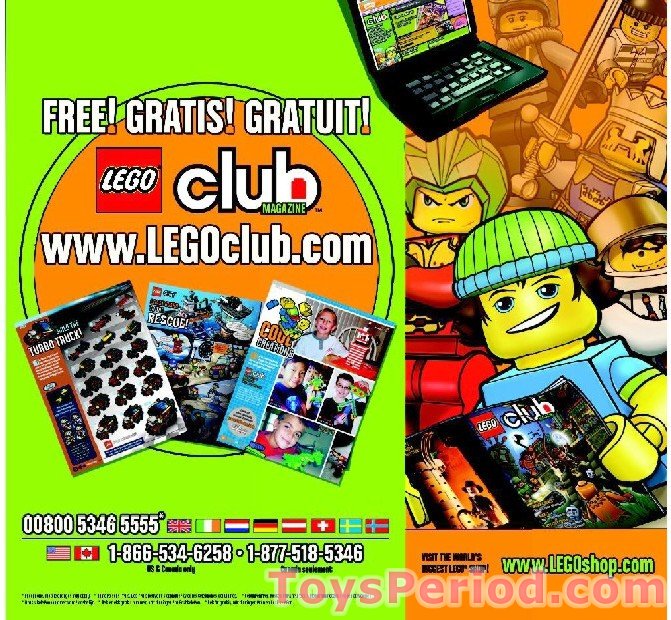 LEGO 8168 Ferrari Victory Instructions and Parts List