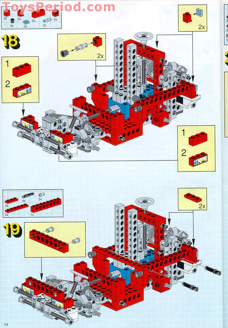 LEGO 8280 Fire Response Unit Instructions and Parts List