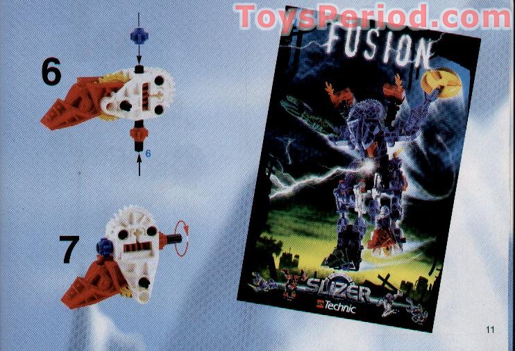 LEGO 8501 Ice Slizer Instructions and Parts List