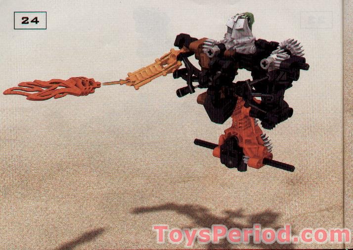 LEGO 8531-1 Pohatu Instructions and Parts List