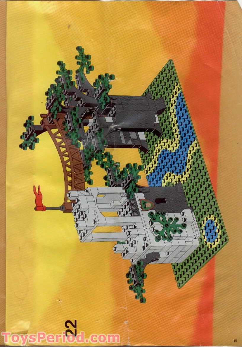 LEGO 6071 Forestmen's Crossing Instructions and Parts List