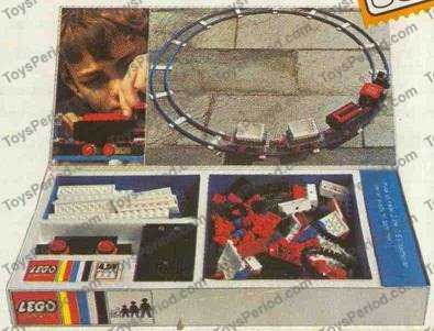 LEGO 120-1 Complete Freight Train Set with Tipper Trucks Instructions ...