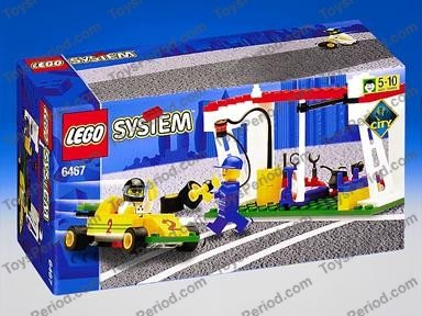 LEGO 6467 Power Pitstop Instructions and Parts List