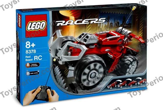 LEGO 8378 Red Beast RC Instructions and Parts List
