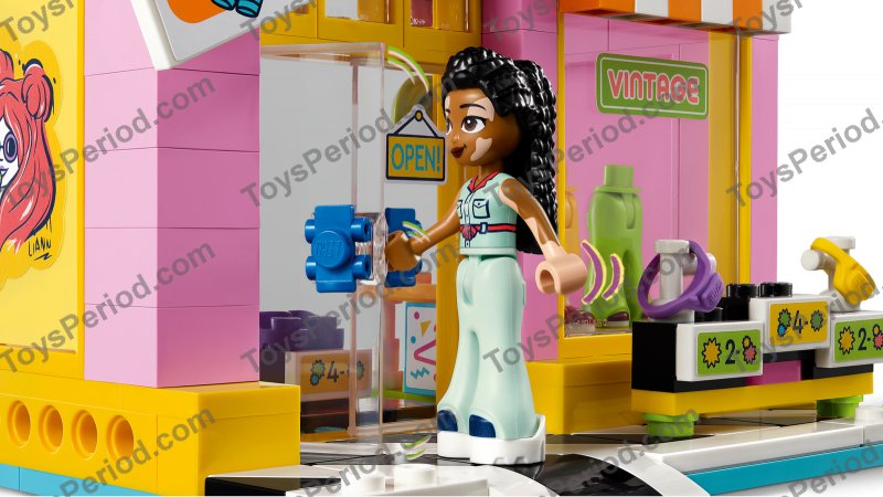 LEGO 42614 Vintage Fashion Store Set Parts List
