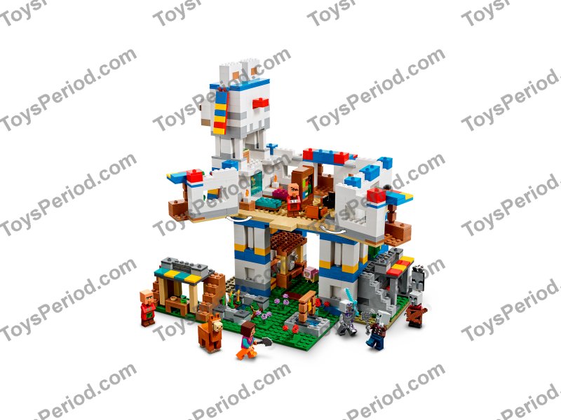 LEGO 21188 The Llama Village Set Parts List