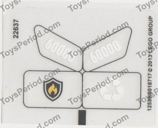 LEGO Sets with Part 60000stk01 Sticker Sheet for Set 60000 - (12539/ ...