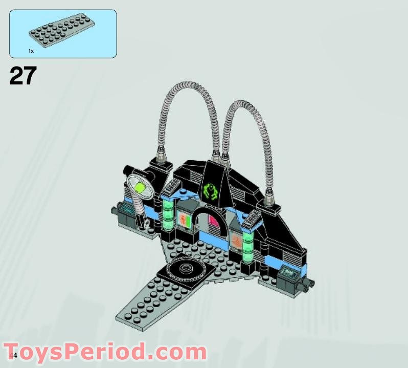 LEGO 6873 Spider-Man's Doc Ock Ambush Instructions and Parts List